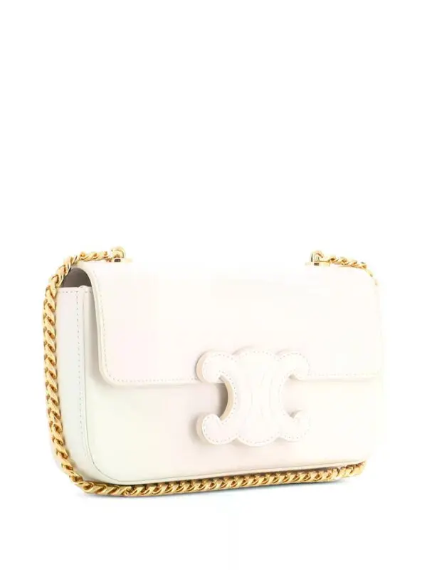 Celine Triomphe Chain Leather Small Shoulder Bag