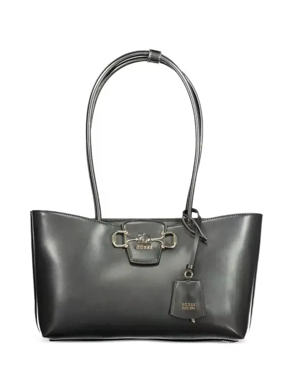 Guess Horsebit Logo-plaque Shoulder Bag