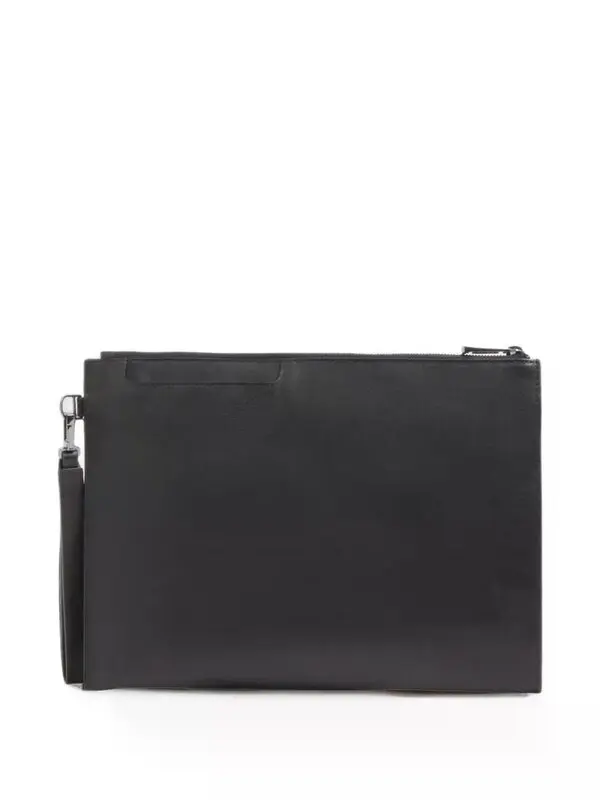 PIQUADRO Logo-plaque Clutch Bag