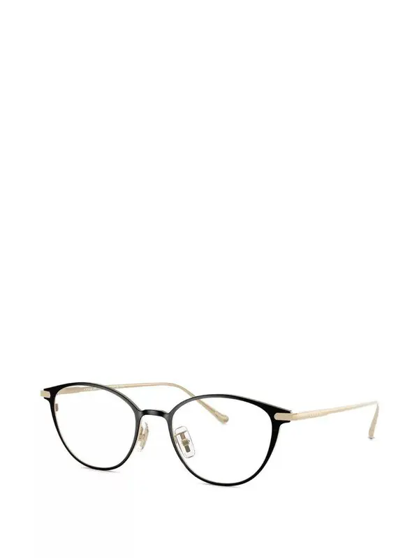 COACH Round-frame Titanium Glasses