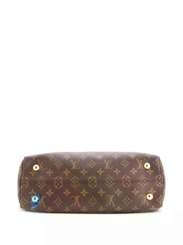 LOUIS VUITTON Venus Handbag Monogram Canvas And Leather Satchel - Red