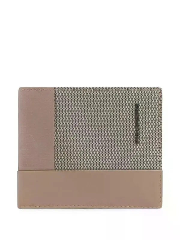 PIQUADRO Logo-plaque Bi-fold Wallet