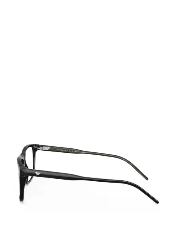 Emporio Armani Rectangle-frame Glasses