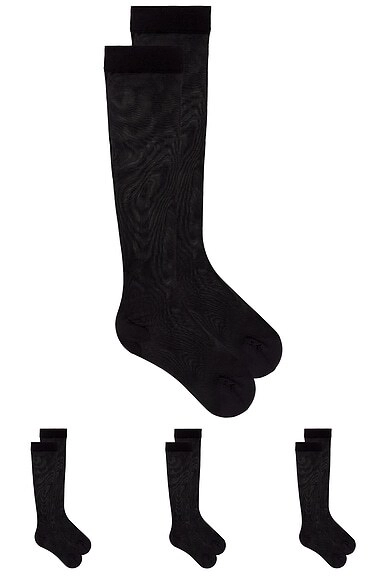 Dolce & Gabbana 3-pack Hosiery - Black