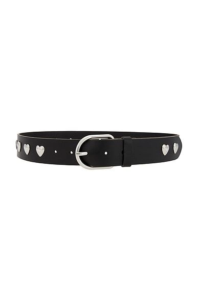 Sandy Liang Rivetto Belt - Silver