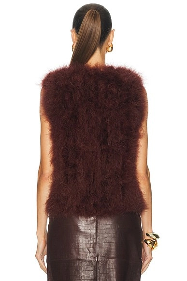 YVES SALOMON Feather Vest