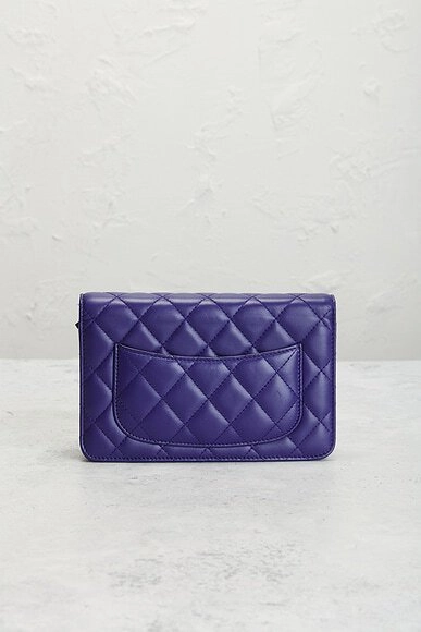 Chanel Lambskin Classic Wallet On Chain