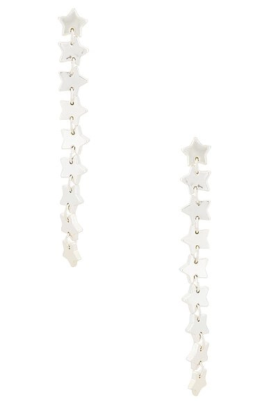 Sandy Liang Starfall Earrings - Silver