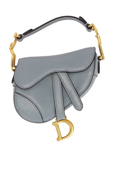 Dior Micro Saddle Bag - Blue