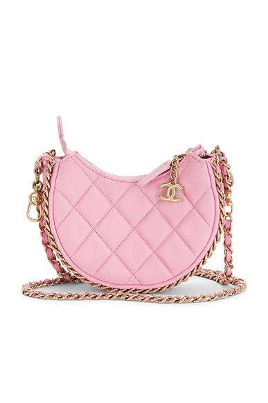 Chanel Lambskin Mini Hobo Bag