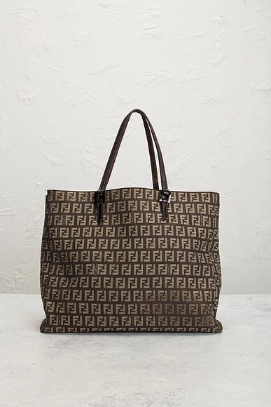 Fendi Zucchino Tote Bag