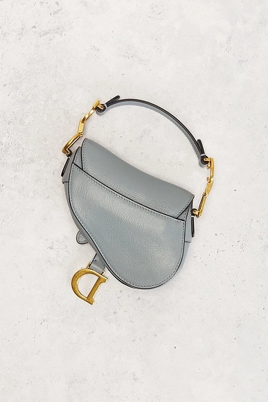 Dior Micro Saddle Bag - Blue