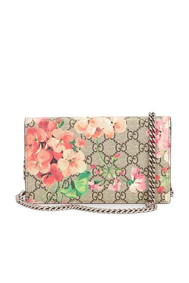 Gucci Gg Blooms Wallet On Chain