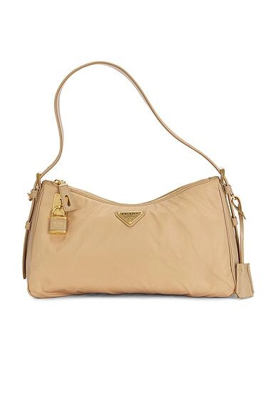 Prada Aimee Shoulder Bag - Cammello