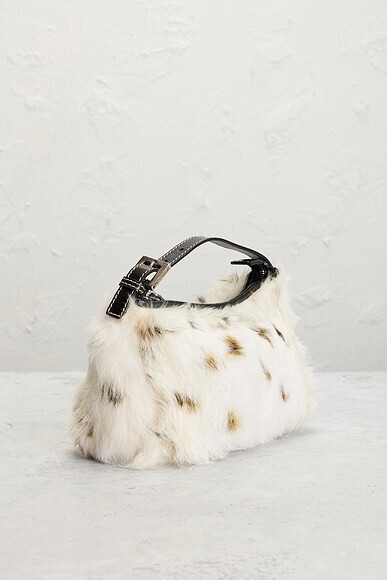 Fendi Rabbit Fur Vanity Handbag