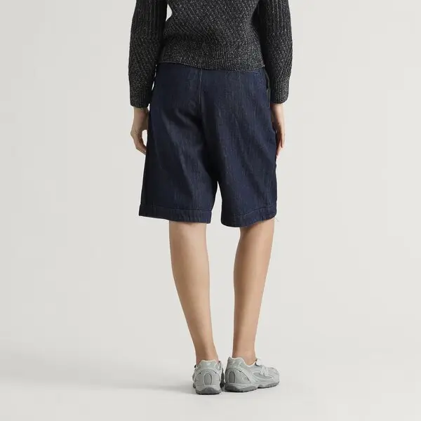 DIME Pleated Baggy Denim Short