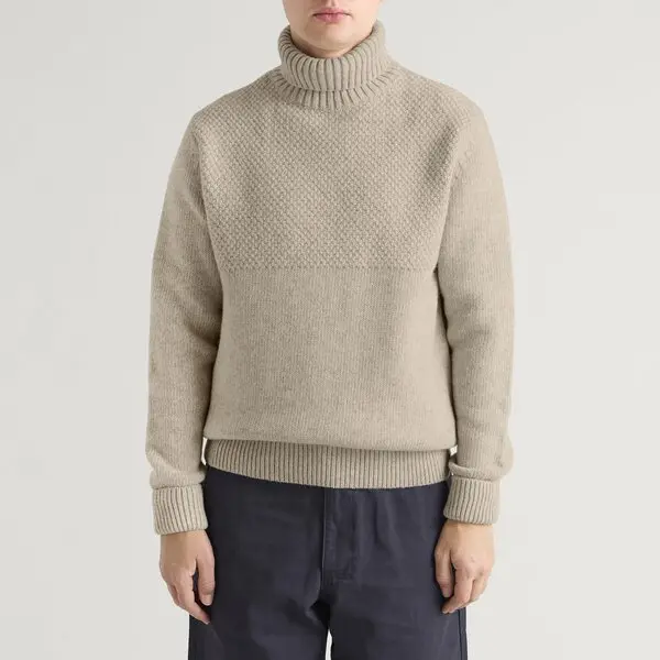 Barbour Heritage + Northcliffe Submariner Roll Neck Jumper