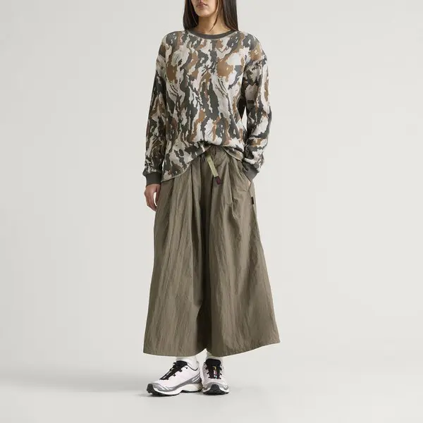 Gramicci Waffle Crew Long Sleeve Top