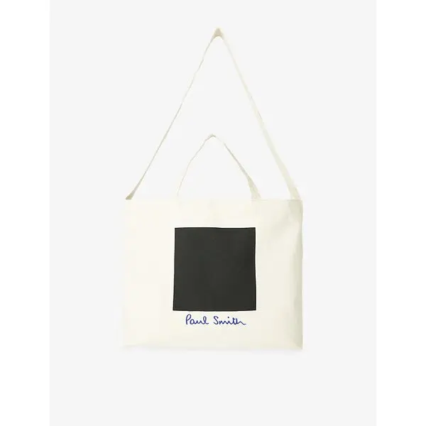 Paul Smith Dream Factory Aw26 Print Cotton-canvas Tote Bag