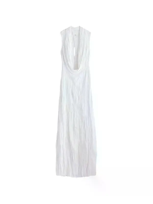 MAISON MARGIELA Bianchetto Sleveeless Maxi Dress - White