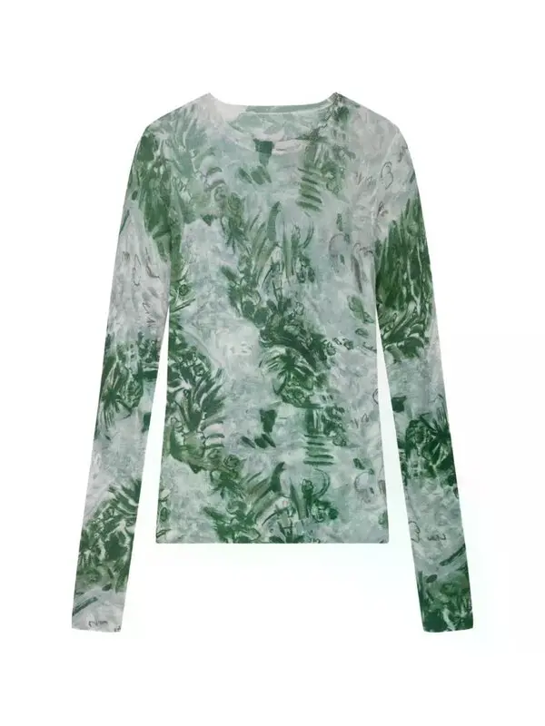 JNBY Printed Wool Sweater