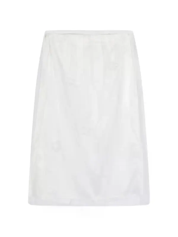 JNBY Mesh-embroidered Layered Midi Skirt