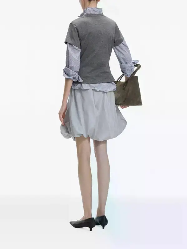 JNBY Bud-silhouette Mini Skirt - Grey