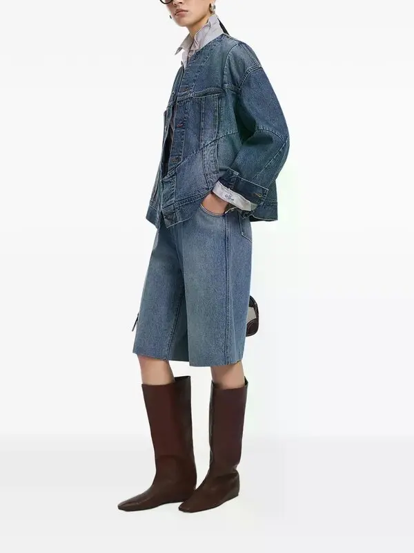 JNBY Wide-leg Cropped Jeans