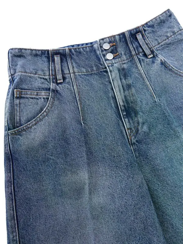 JNBY Wide-leg Cropped Jeans
