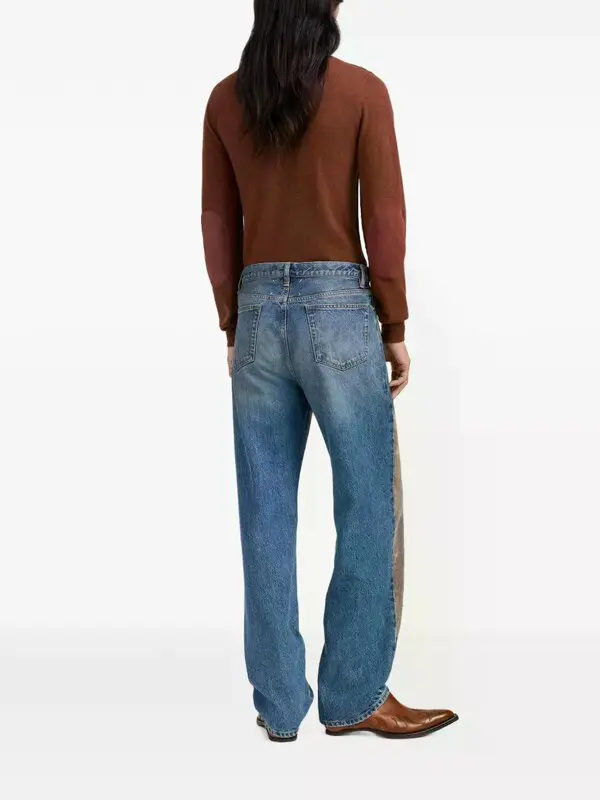 MAISON MARGIELA Flocked-patch Jeans