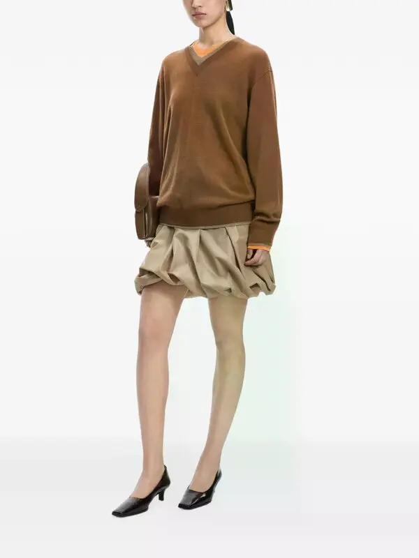 JNBY Bud-silhouette Mini Skirt - Neutrals