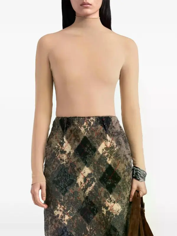 MAISON MARGIELA Second Skin Long-sleeve Bodysuit