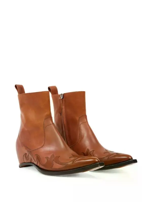 MAISON MARGIELA Heel-less Western Ankle Boots