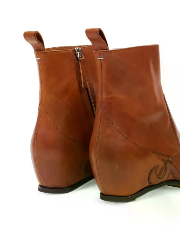 MAISON MARGIELA Heel-less Western Ankle Boots