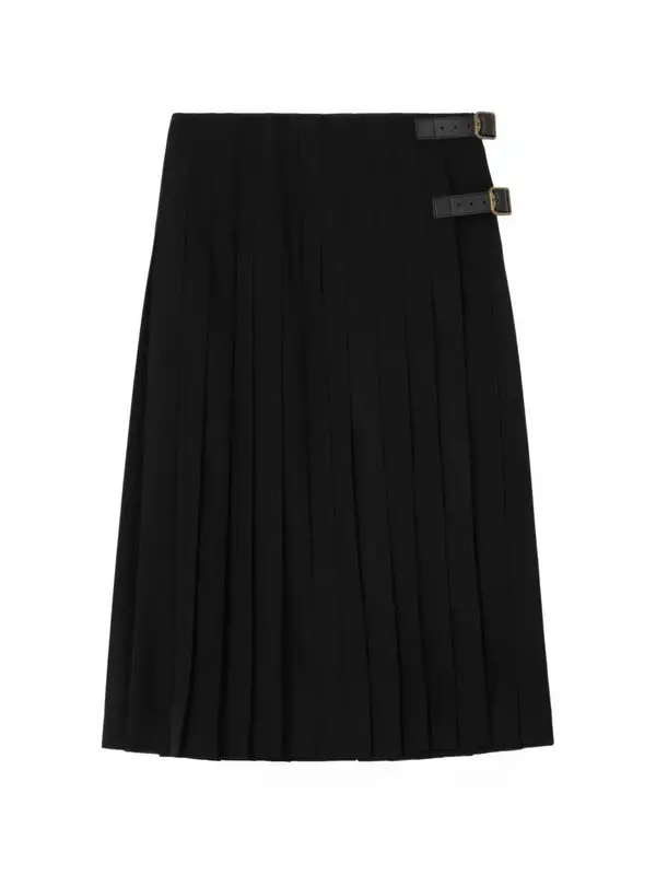 Burberry Wool Midi Kilt