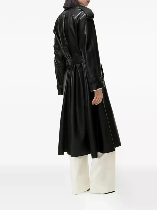 Burberry Leather Lemlair Coat