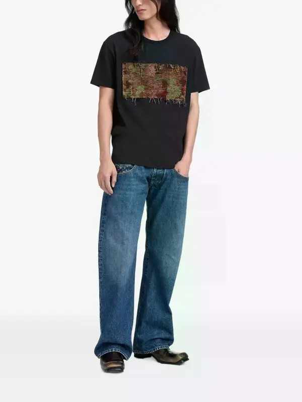 MAISON MARGIELA Tapestry-patch T-shirt