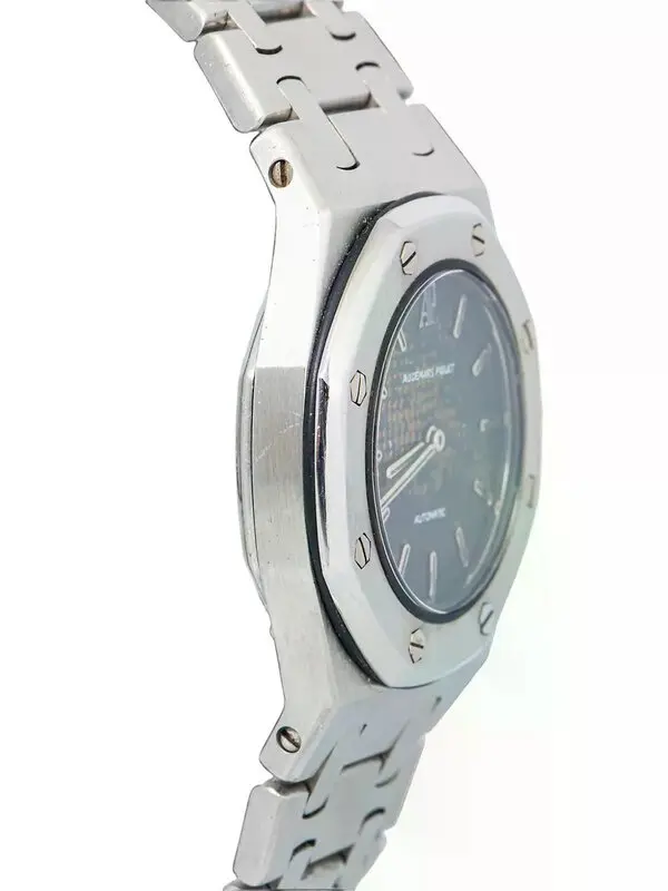 AUDEMARS PIGUET Royal Oak Stainless Steel 30mm Watch - Black