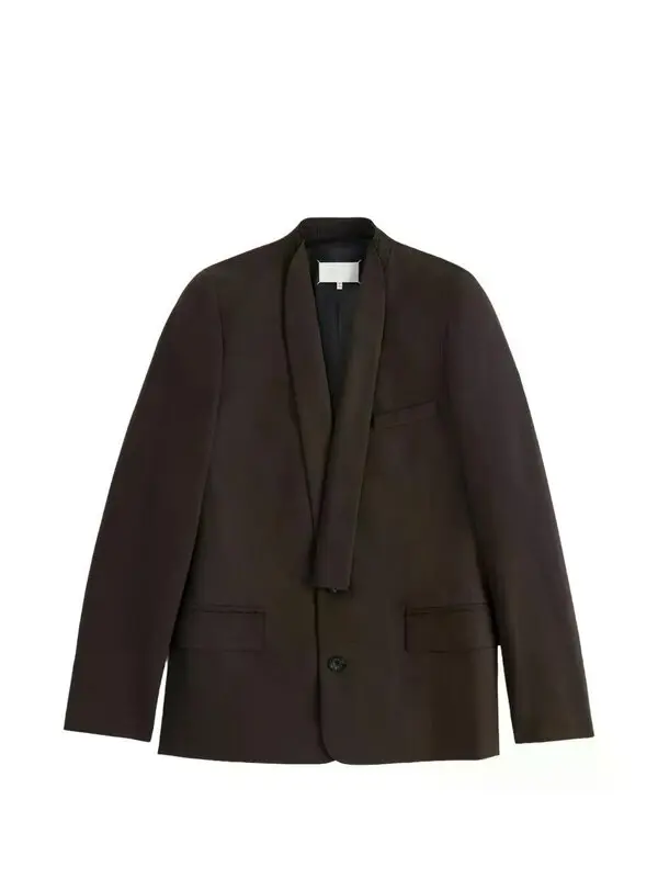 MAISON MARGIELA Minimal-collar Blazer