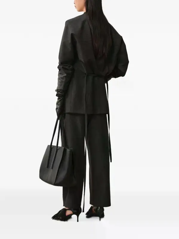 LESS Belted Collar Coat