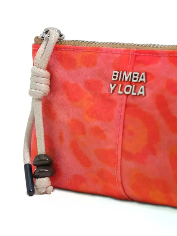 Bimba Y Lola Leopard-print Zip-up Wallet