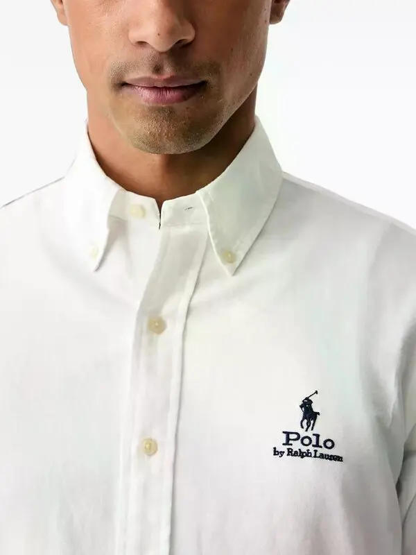 Polo Ralph Lauren Logo-embroidered Button-down Shirt