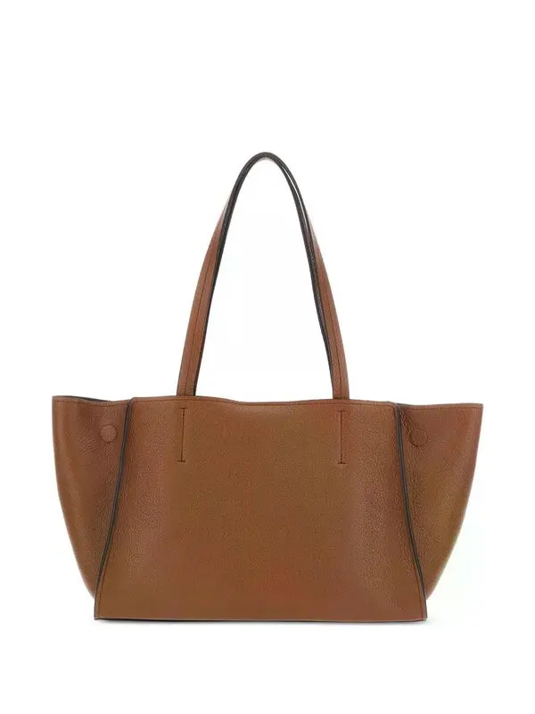 Michael Kors Hamilton Moderne Large Leather Tote Bag - Brown