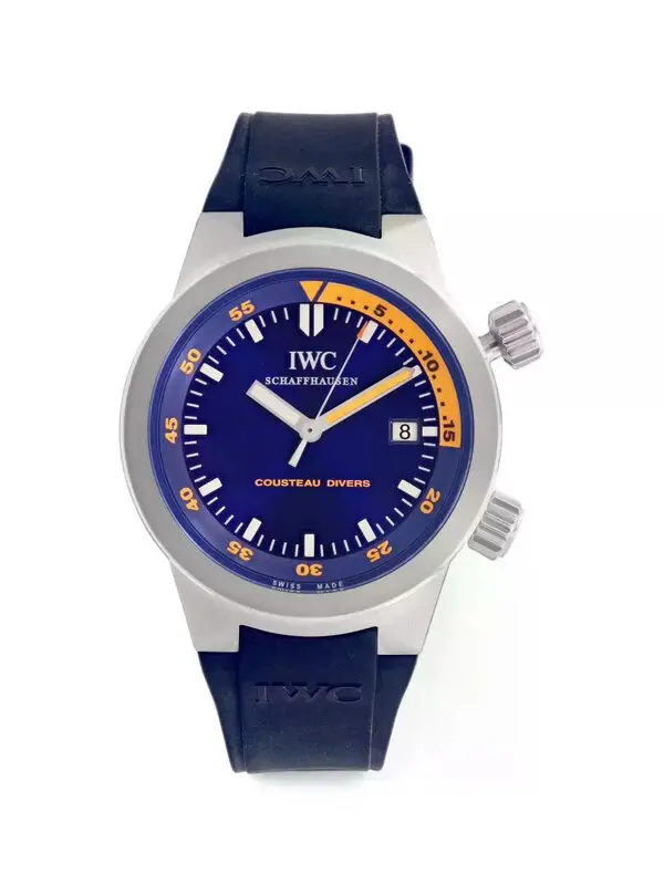 IWC SCHAFFHAUSEN Aquatimer 42mm Watch - Blue
