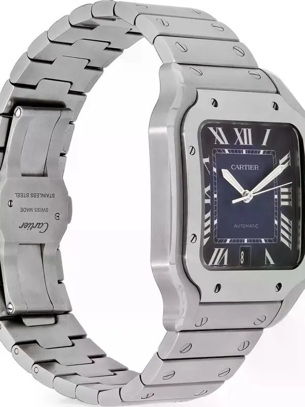 Cartier Santos 40mm Watch - Blue