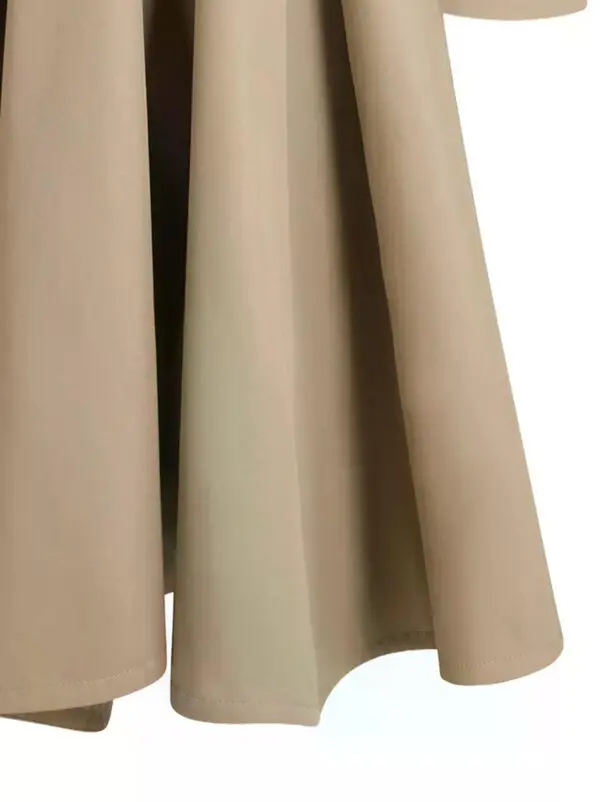 PATOU Belted Long-sleeve Trench Coat