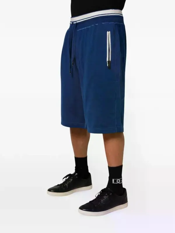 Dolce & Gabbana Logo-print Shorts - Blue