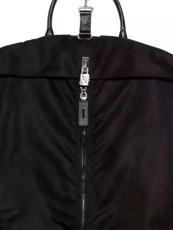 Prada Triangle-logo Travel Bag