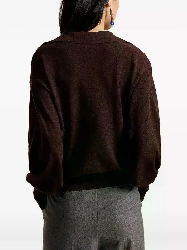 Polo Ralph Lauren Polo-collar Wool Blouson Cardigan