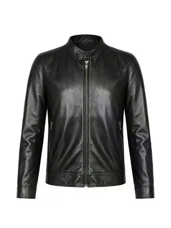 Dolce & Gabbana Zip-up Leather Jacket